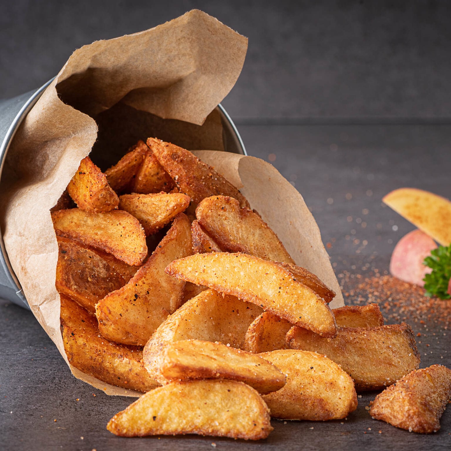 Hasábburgonya / Édes burgonya / Fűszeres steak - Mr. Gusztó ...