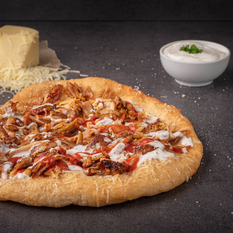 Fokhagymás lángos - Mr. Gusztó Gyorsétterem és Pizzéria